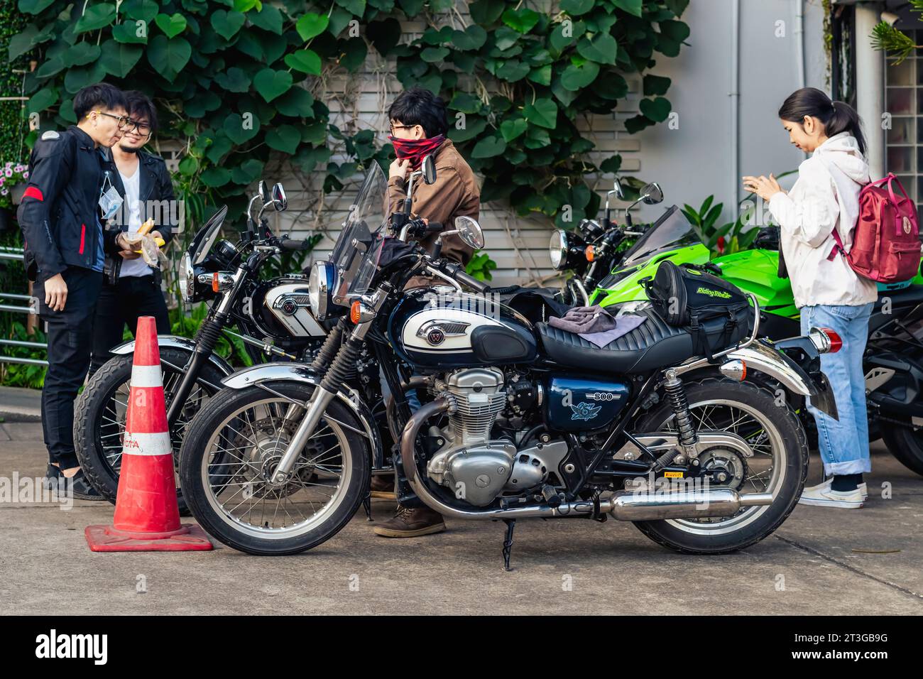 NAN - THAILAND, DECEMBER 12 ,2020 : Group of parked old fashioned ...