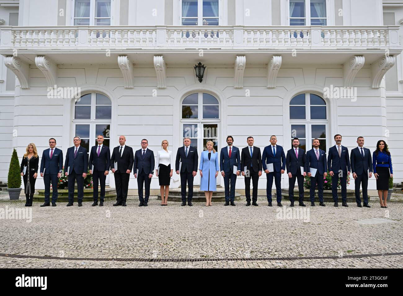 Slovak President Zuzana Caputova appointed a new government headed by ...