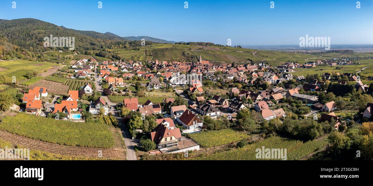France, Haut Rhin Riquewhir, the labeled the most beautiful villages of ...
