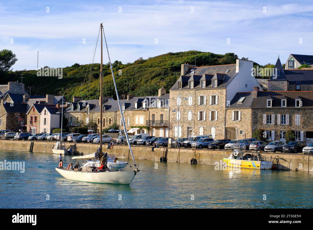France, Cotes d'Armor, Cote de Penthievre, Pleneuf Val Andre, Dahouet ...