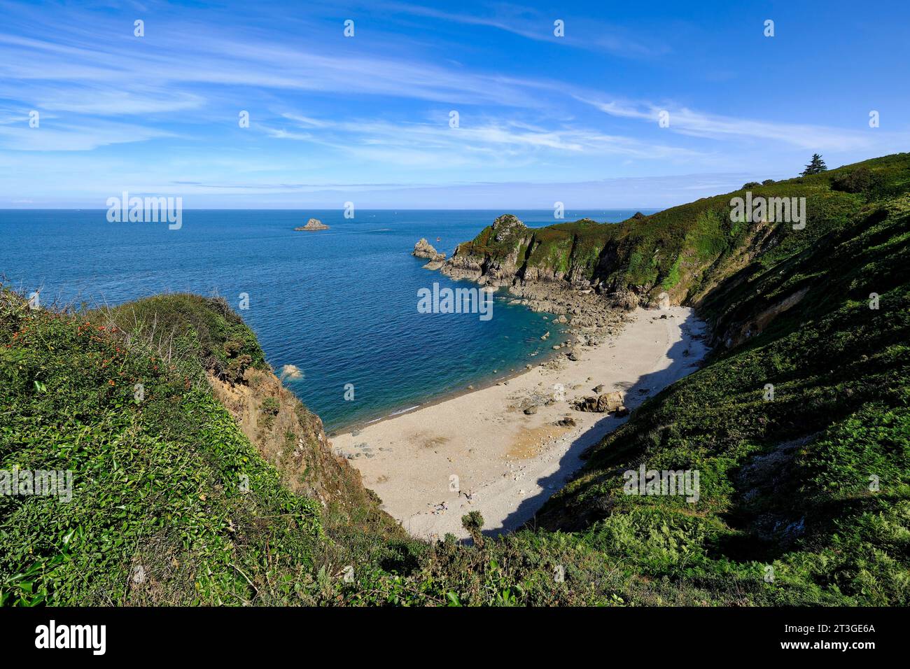 France, Côtes d'Armor, Plouha, pointe du Pommier Stock Photo - Alamy