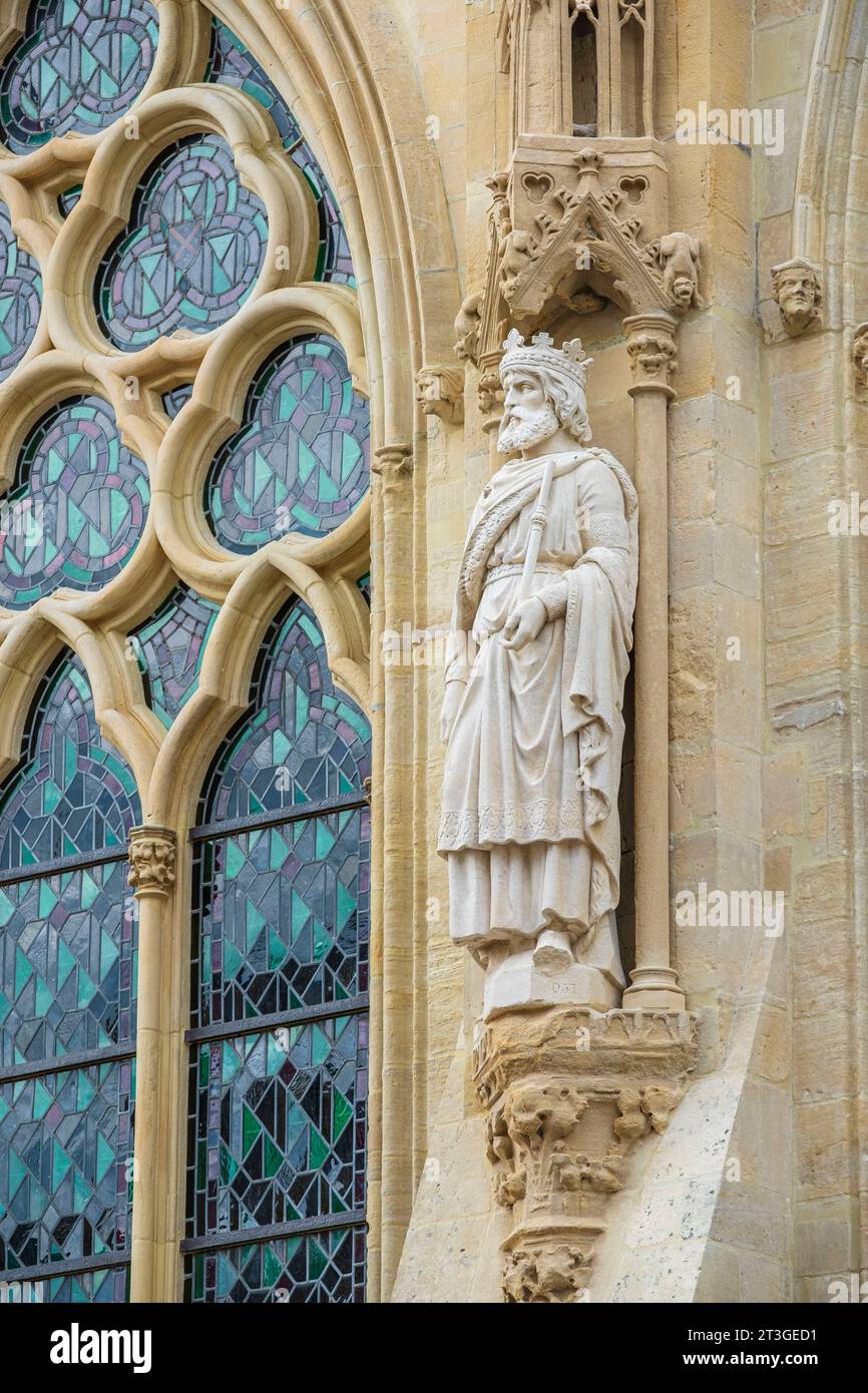 France, Manche, Cotentin, Coutances, 11th and 13th centuries Our Lady ...