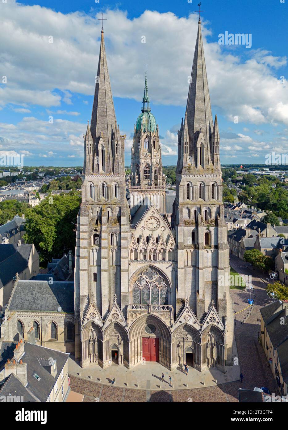 France, Calvados, Bayeux, the cathedral Stock Photo - Alamy