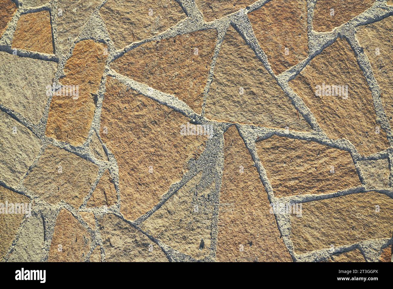 Rock masonry, seamless textured surface. Road material or floor ...