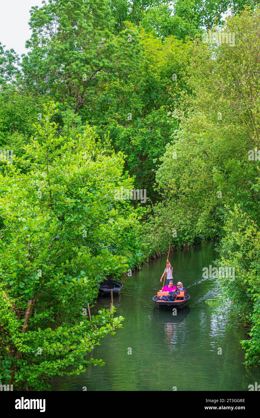 France, Deux Sevres, Marais Poitevin Interregional Park labeled Great ...