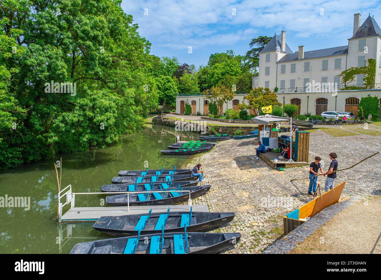 France, Deux Sevres, Marais Poitevin Interregional Park labeled Great ...