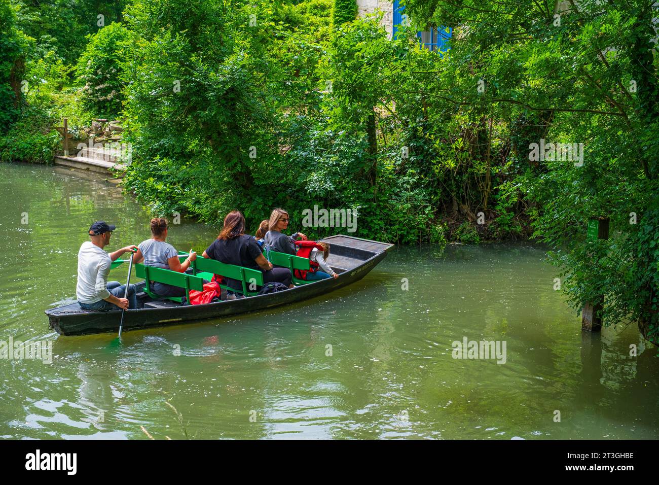 France, Deux Sevres, Marais Poitevin Interregional Park labeled Great ...
