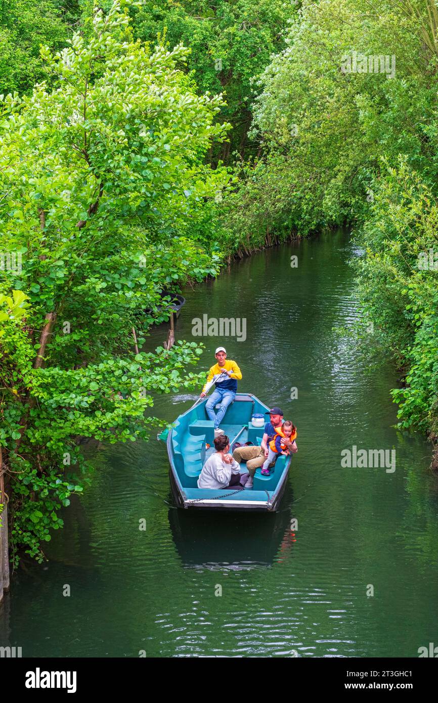 France, Deux Sevres, Marais Poitevin Interregional Park labeled Great ...