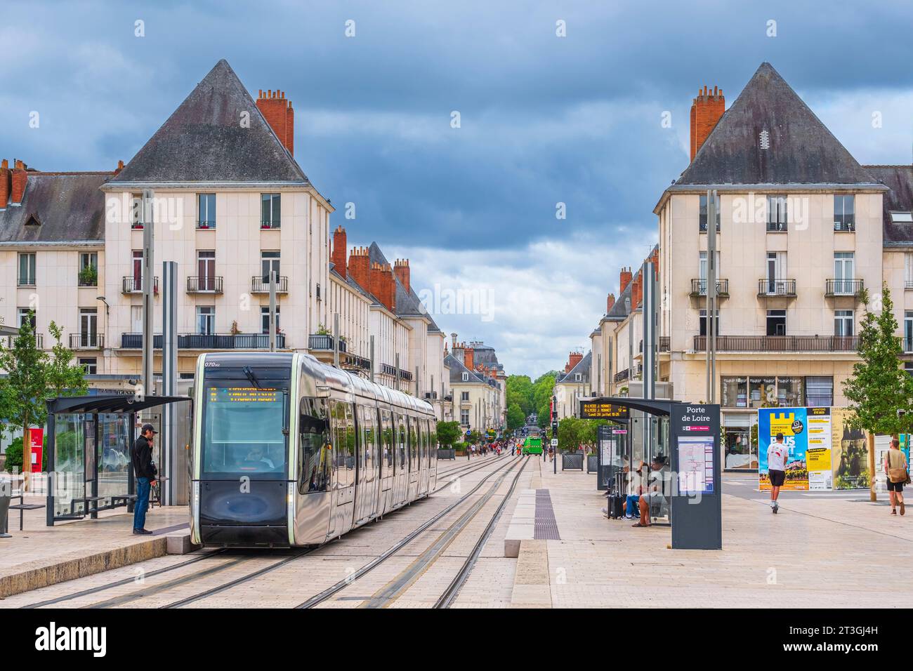 Tours tramway hi-res stock photography and images - Alamy