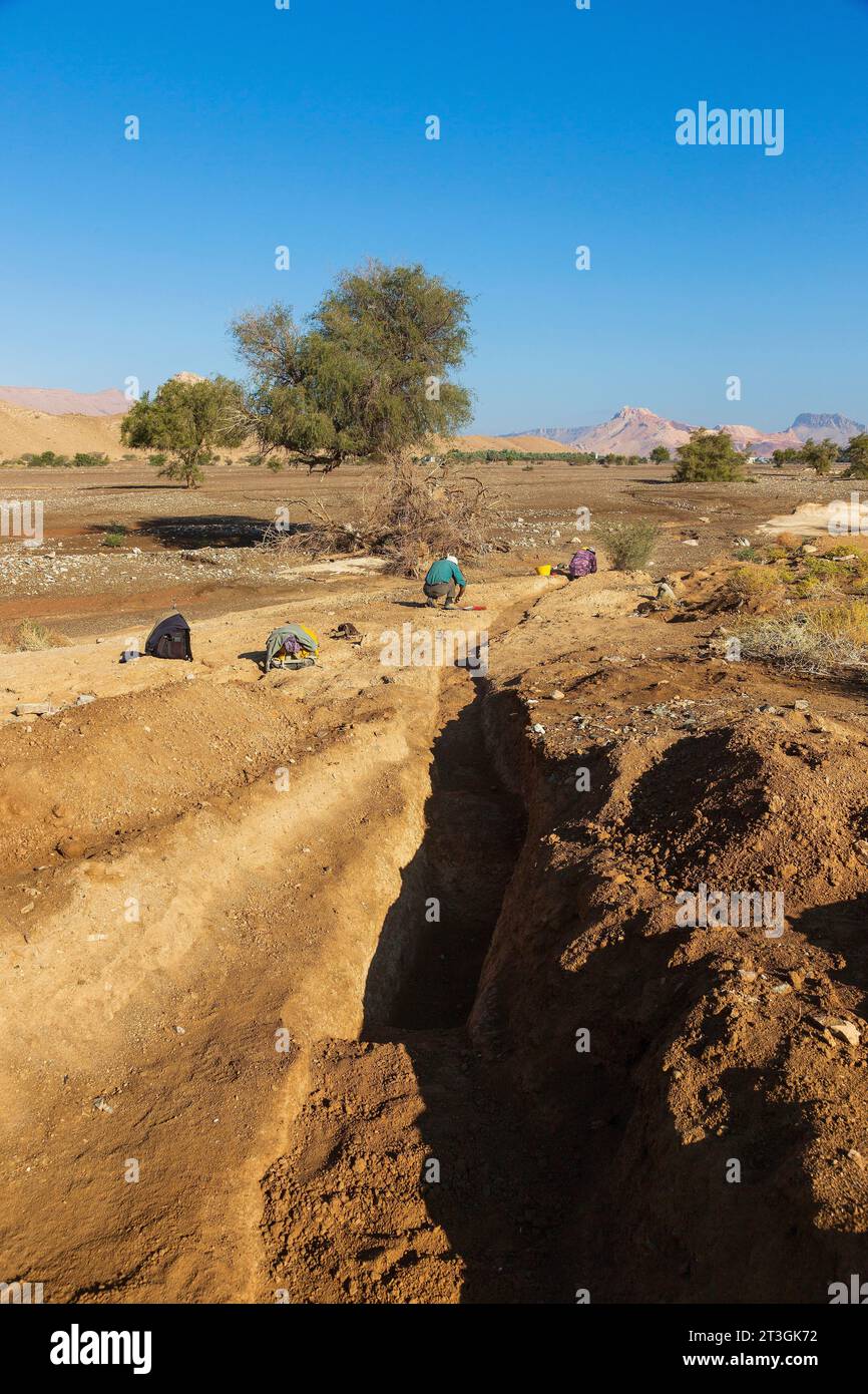 Sultanate of Oman, Ibri Region, Al Arid, archaeological excavation ...