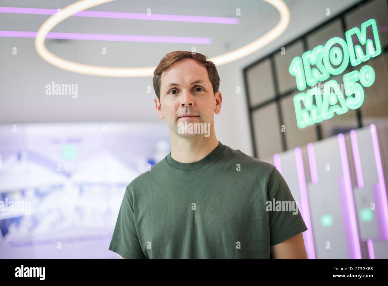 Hamburg, Germany. 24th Oct, 2023. Philipp Schröder, CEO and co-founder ...
