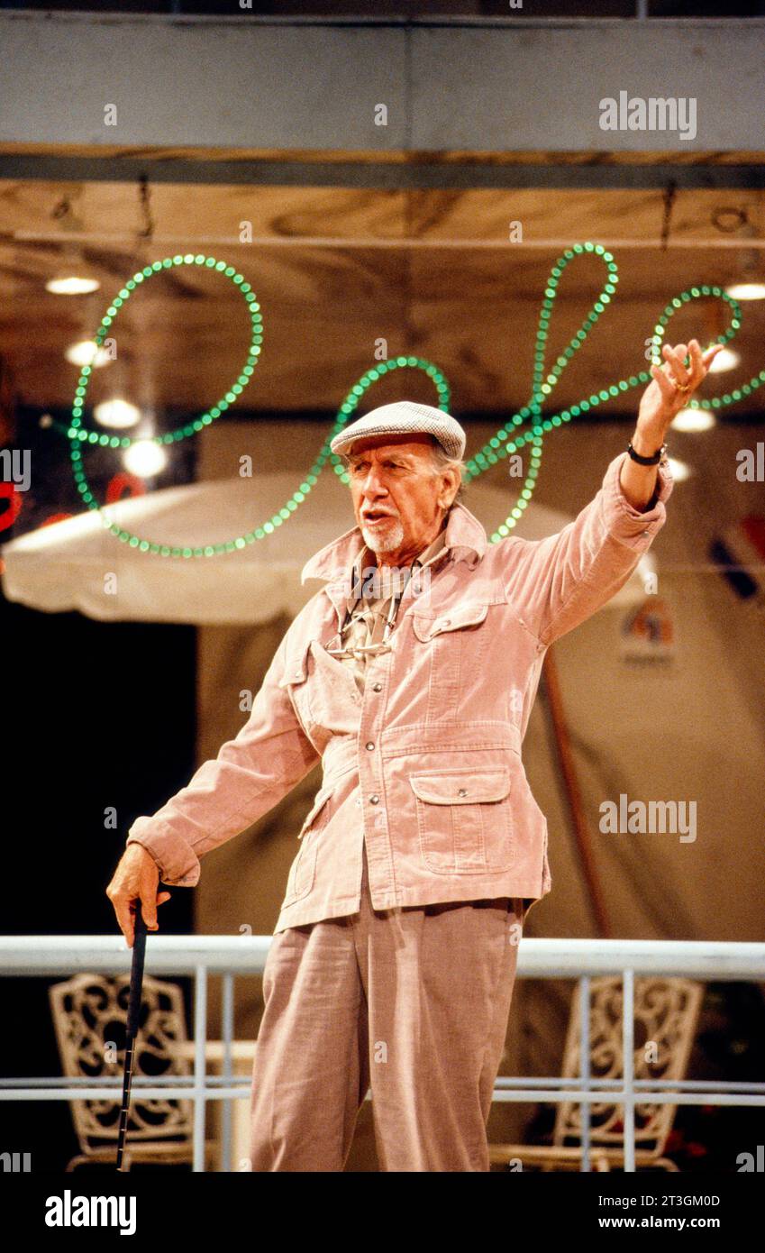 Jose Ferrer (John) in the stage musical BORN AGAIN at the Chichester ...