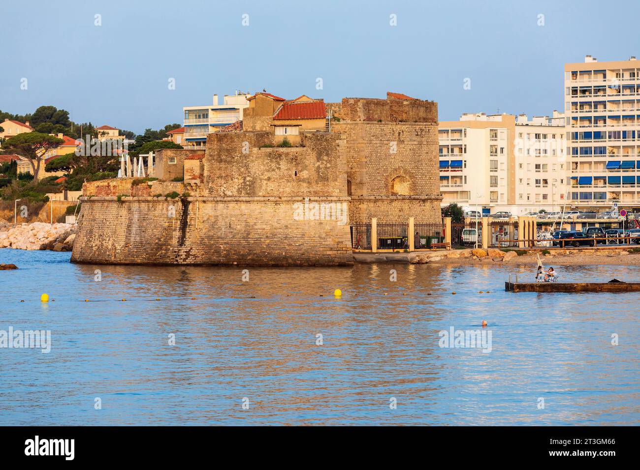 Mourillon beach hi-res stock photography and images - Alamy