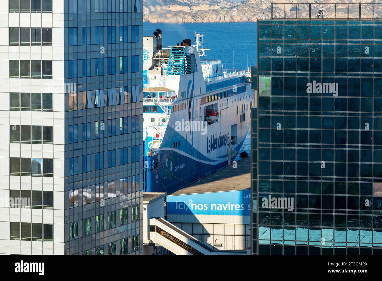 France, Bouches du Rhone, Marseille, Euromediterranee zone, 2nd ...
