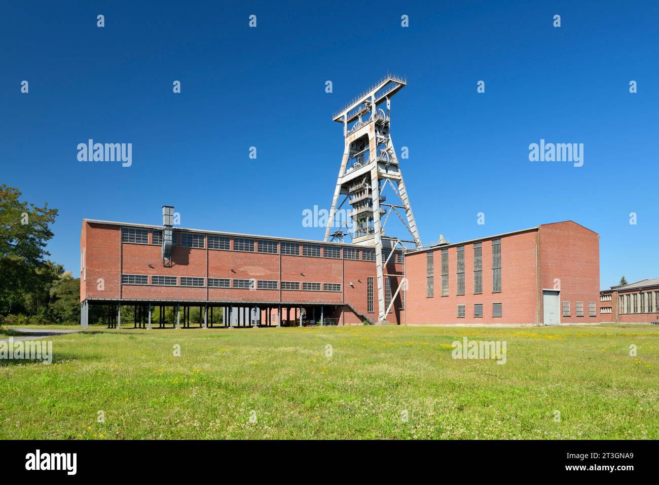 France, Nord, Wallers, mine site of the pit of Arenberg, listed as ...