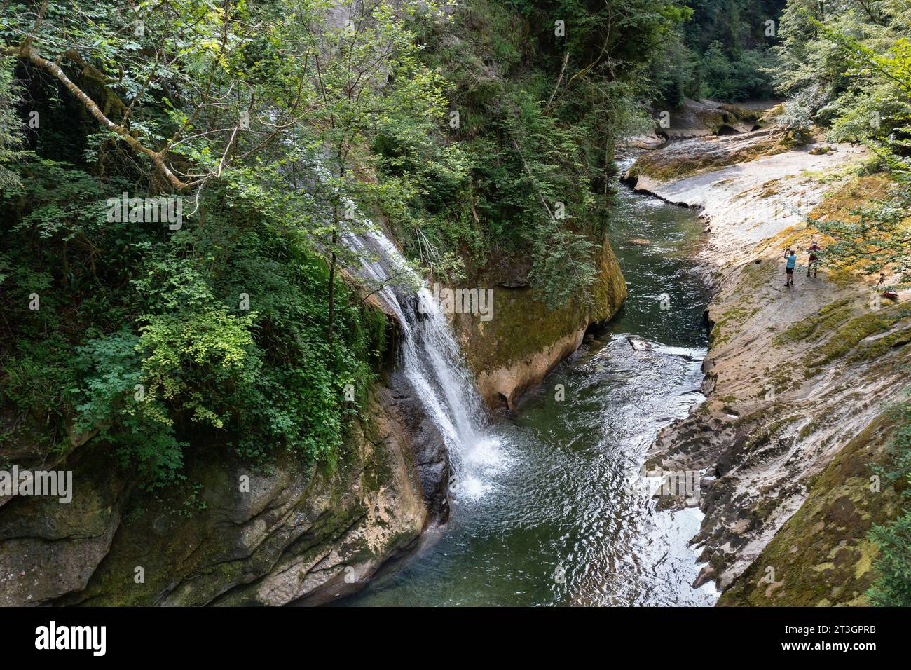 France, Savoie, Bauges massif, regional natural park, Héry sur Alby ...