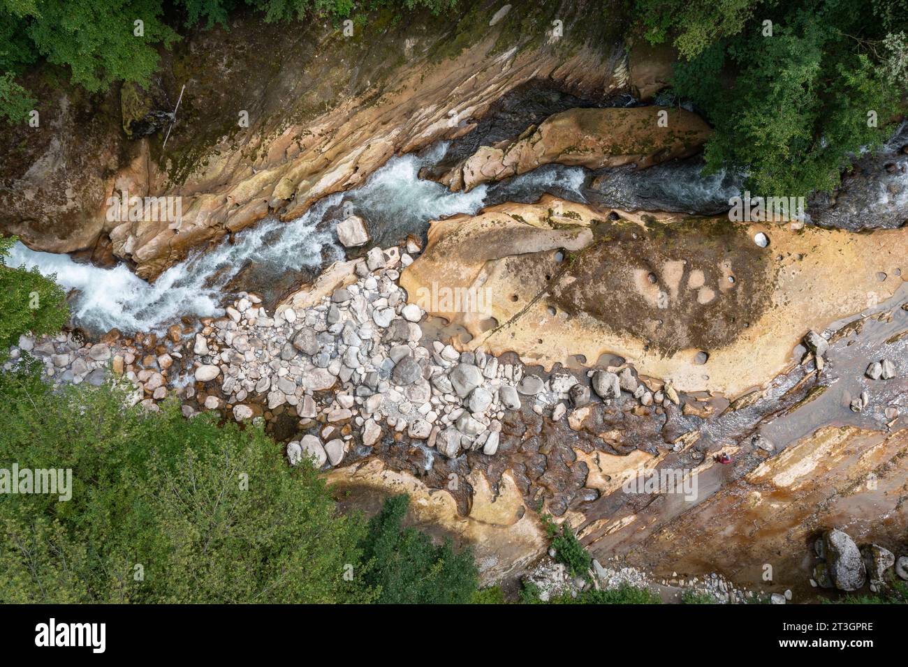 France, Savoie, Bauges massif, regional natural park, Héry sur Alby ...