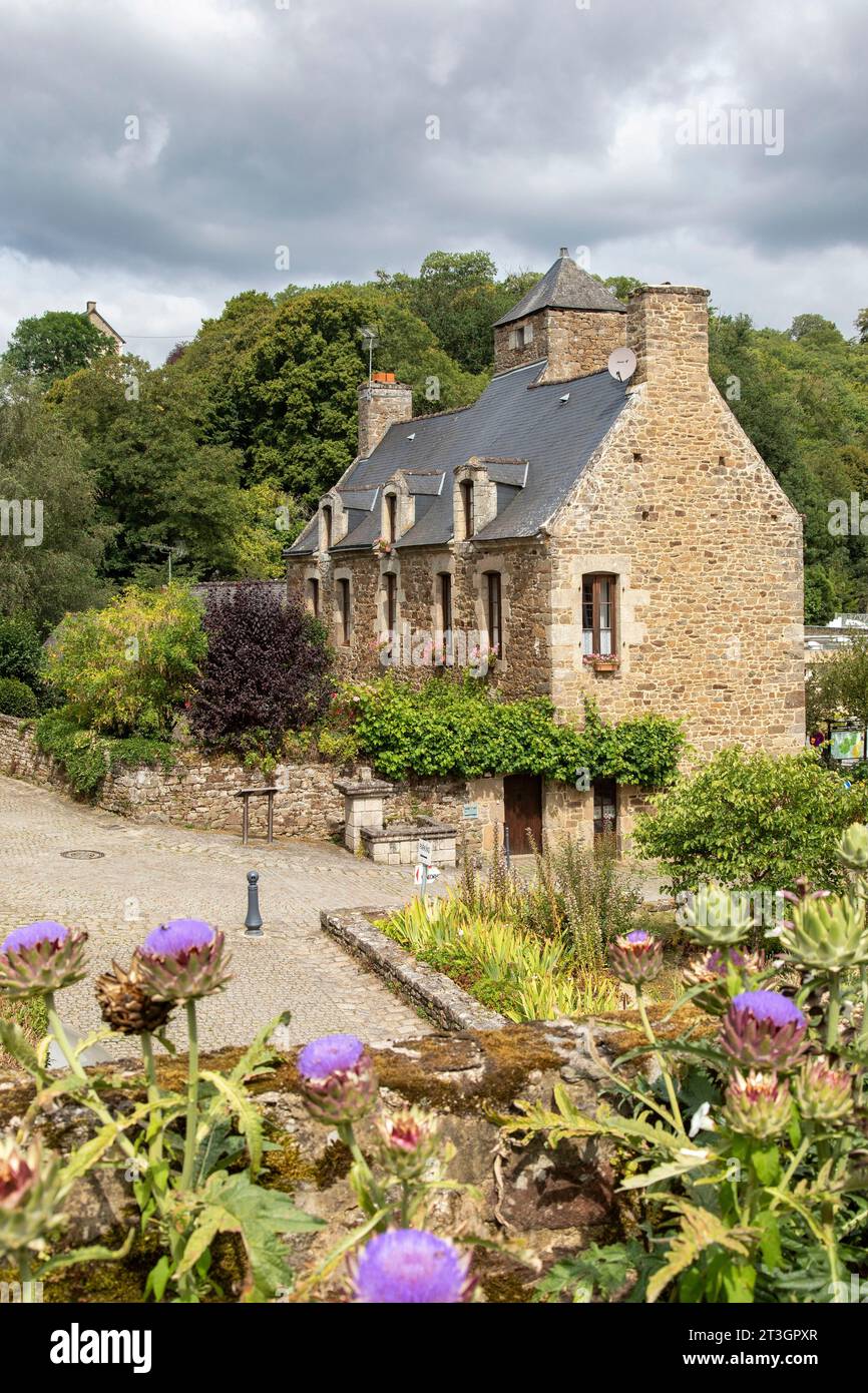 France, Cotes d'Armor, Lehon, village labeled small towns of character ...