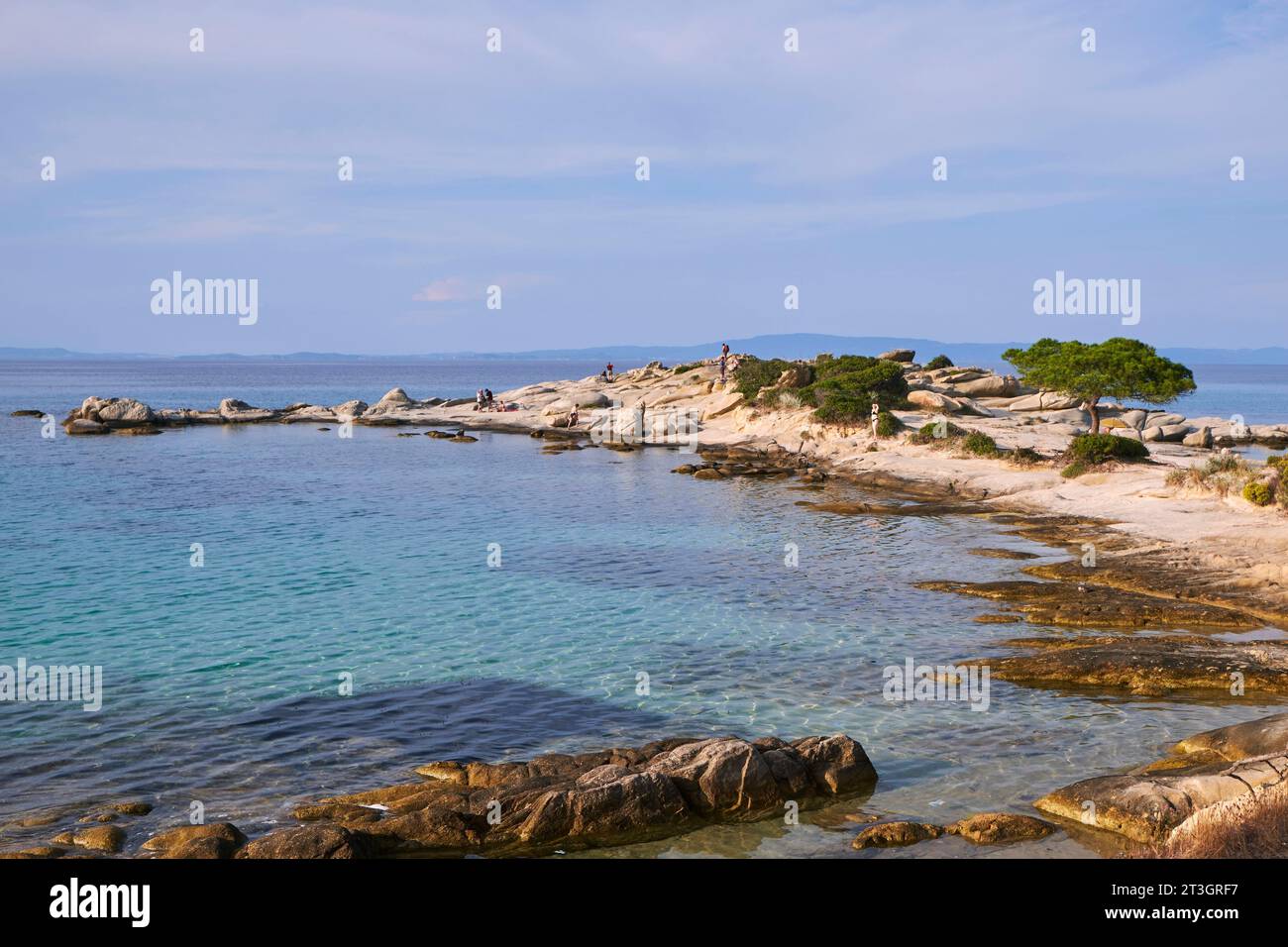 Greece, Chalkidiki, Sithonia, Vourvourou, Karidi beach Stock Photo - Alamy