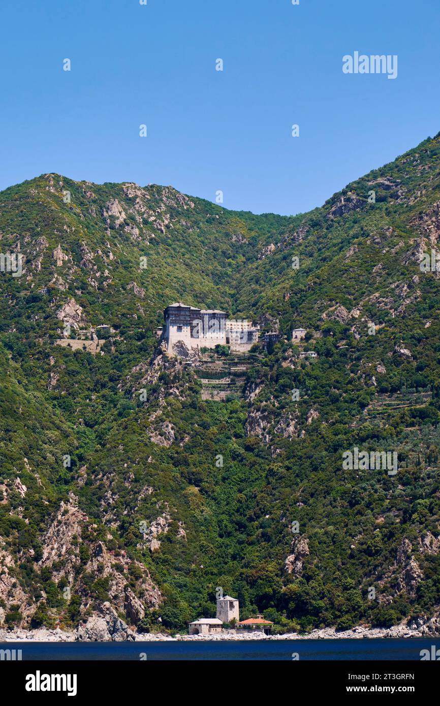 Greece, Chalkidiki, cruise around the Mount Athos peninsula, listed as ...