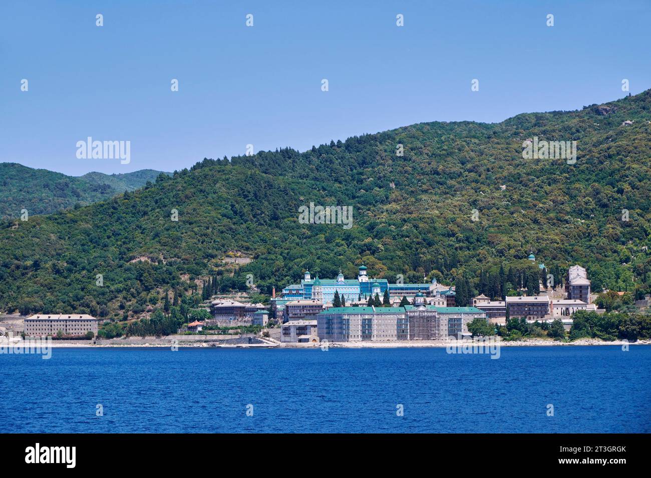 Greece, Chalkidiki, cruise around the Mount Athos peninsula, listed as ...