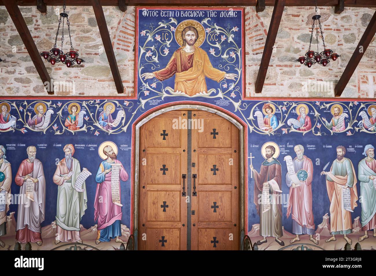 Greece, Thessaly, Meteora, site listed as World Heritage by UNESCO ...