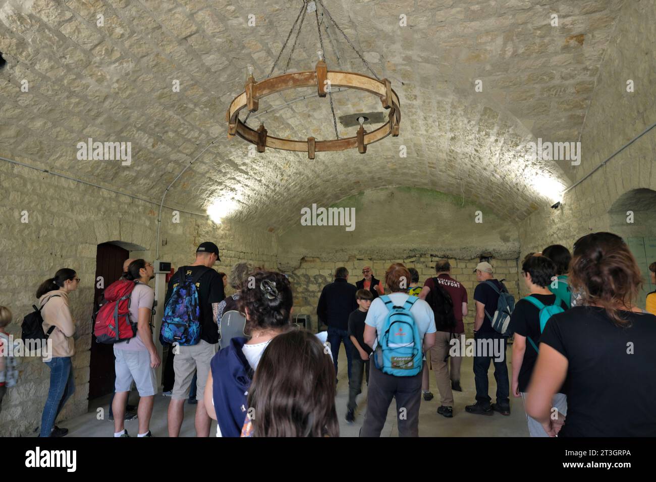 France, Territoire de Belfort, Bessoncourt, Fort Senarmont erected ...