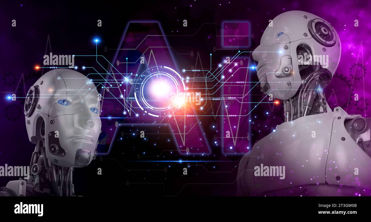 The concept of using artificial intelligence to control the system, the ...