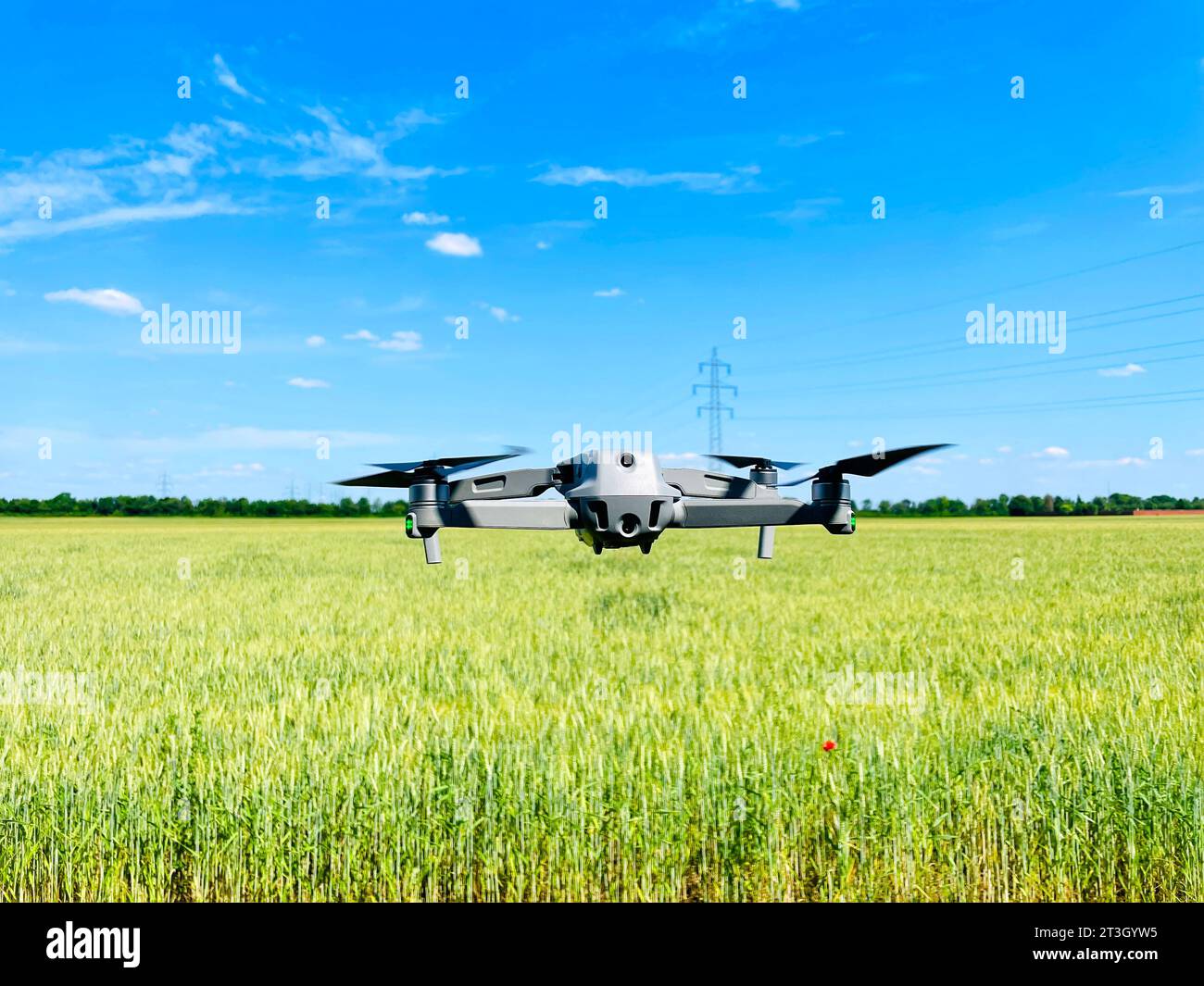 Drone aerial hovering high above hi-res stock photography and images ...