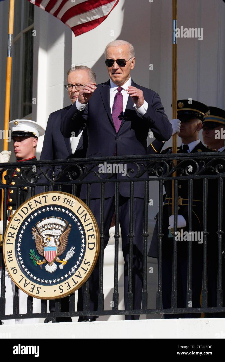 United States President Joe Biden and Prime Minister Anthony Albanese ...