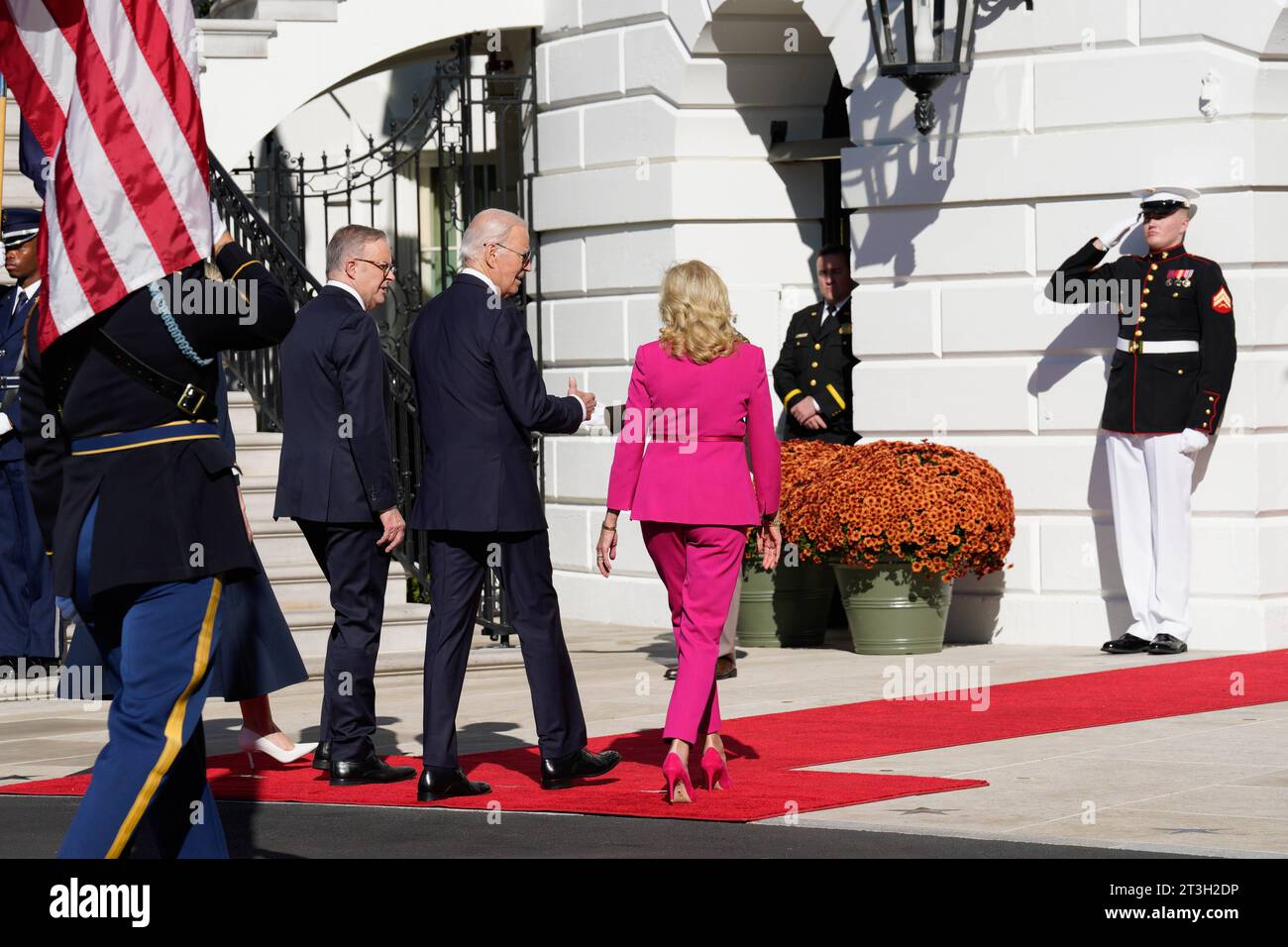 United States President Joe Biden, first lady Dr. Jill Biden, Prime ...