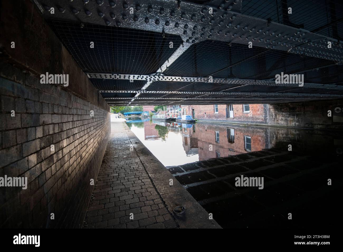 Canalside in Nottingham City, Nottinghamshire England UK Stock Photo ...