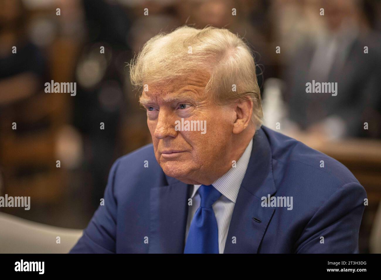 New York, United States. 25th Oct, 2023. Former President Donald Trump ...