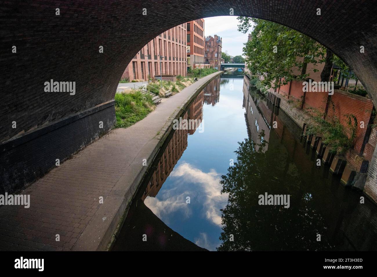 Canalside in Nottingham City, Nottinghamshire England UK Stock Photo ...
