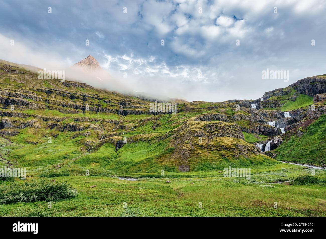 Multi step waterfall hi-res stock photography and images - Alamy