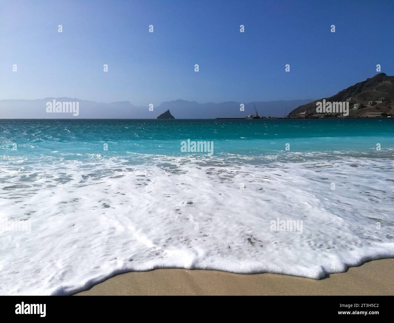 São Pedro Beach, Mindelo on Sao Vicente Island, Cape Verde Islands ...