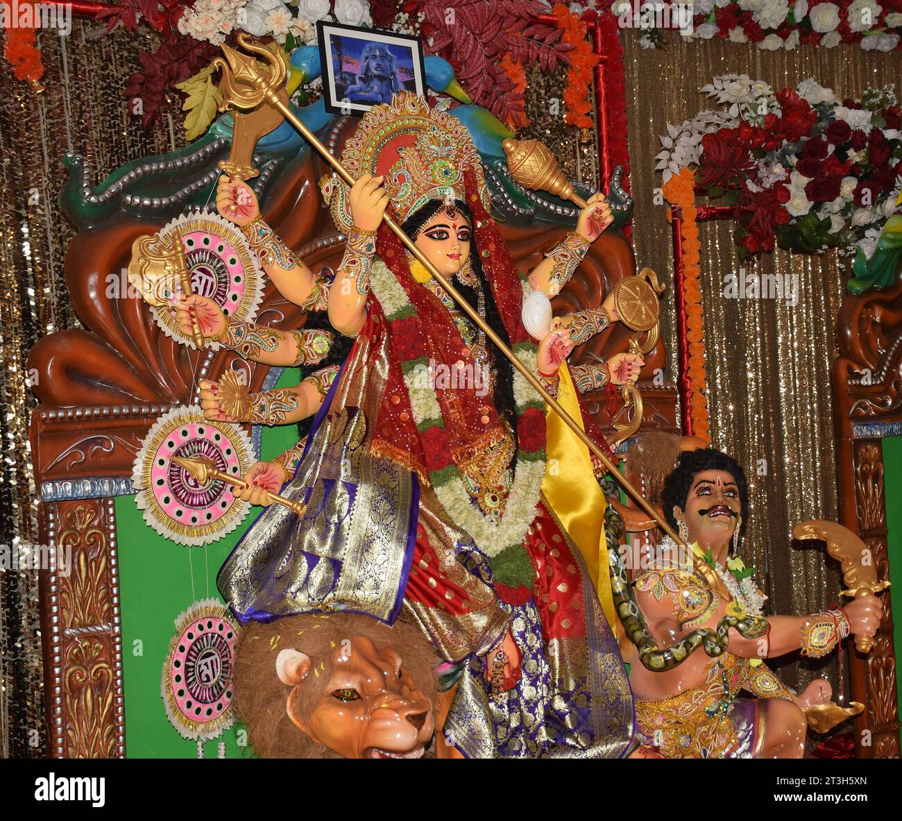 Usa durga puja hi-res stock photography and images - Alamy
