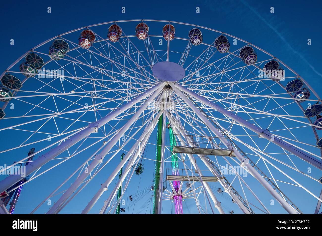 Big Wheel at Goose Fair, Nottingham Nottinghamshire England UK Stock ...