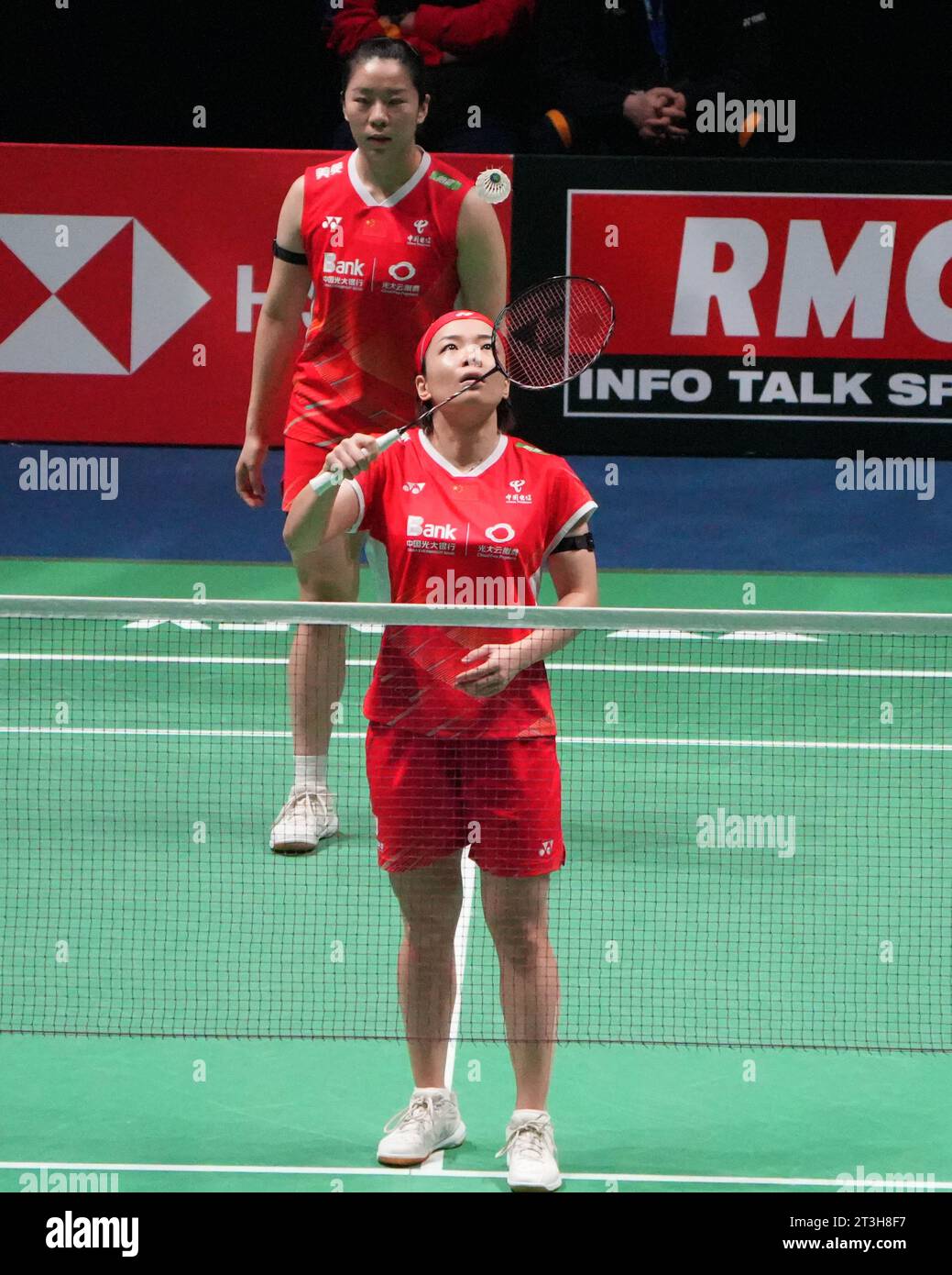 Chen Qing Chen and Jia Yi Fan of Chine during the Yonex Internationaux de, France. , . at Glaz ...