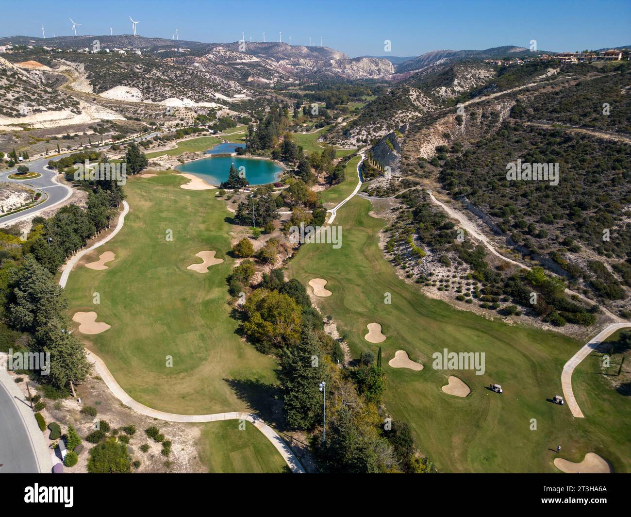 Secret valley golf course aerial hi-res stock photography and images ...