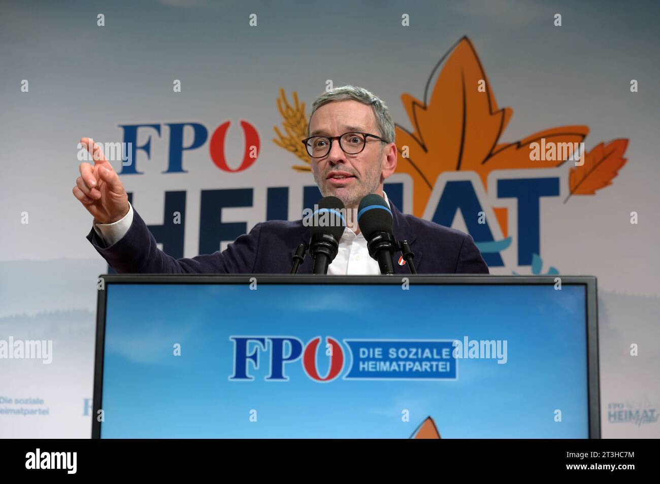 FPÖ-Heimattour, mit Herbert Kickl, Manfred Haimbuchner und Michael Schnedlitz, im Freizeitpark ...