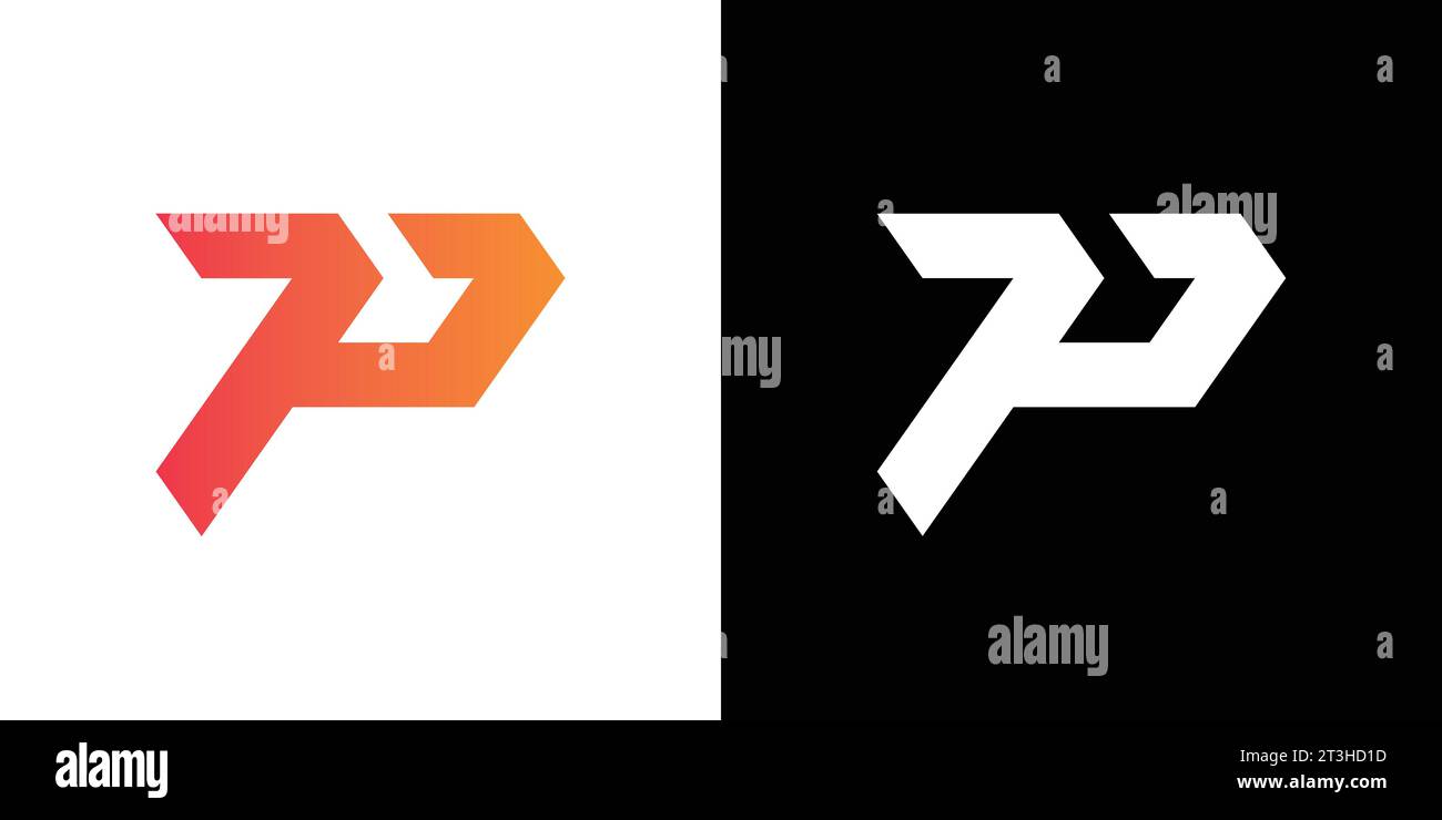 P Logo, P Monogram, Initial P Logo, Letter P Logo, Icon, Vector Stock ...