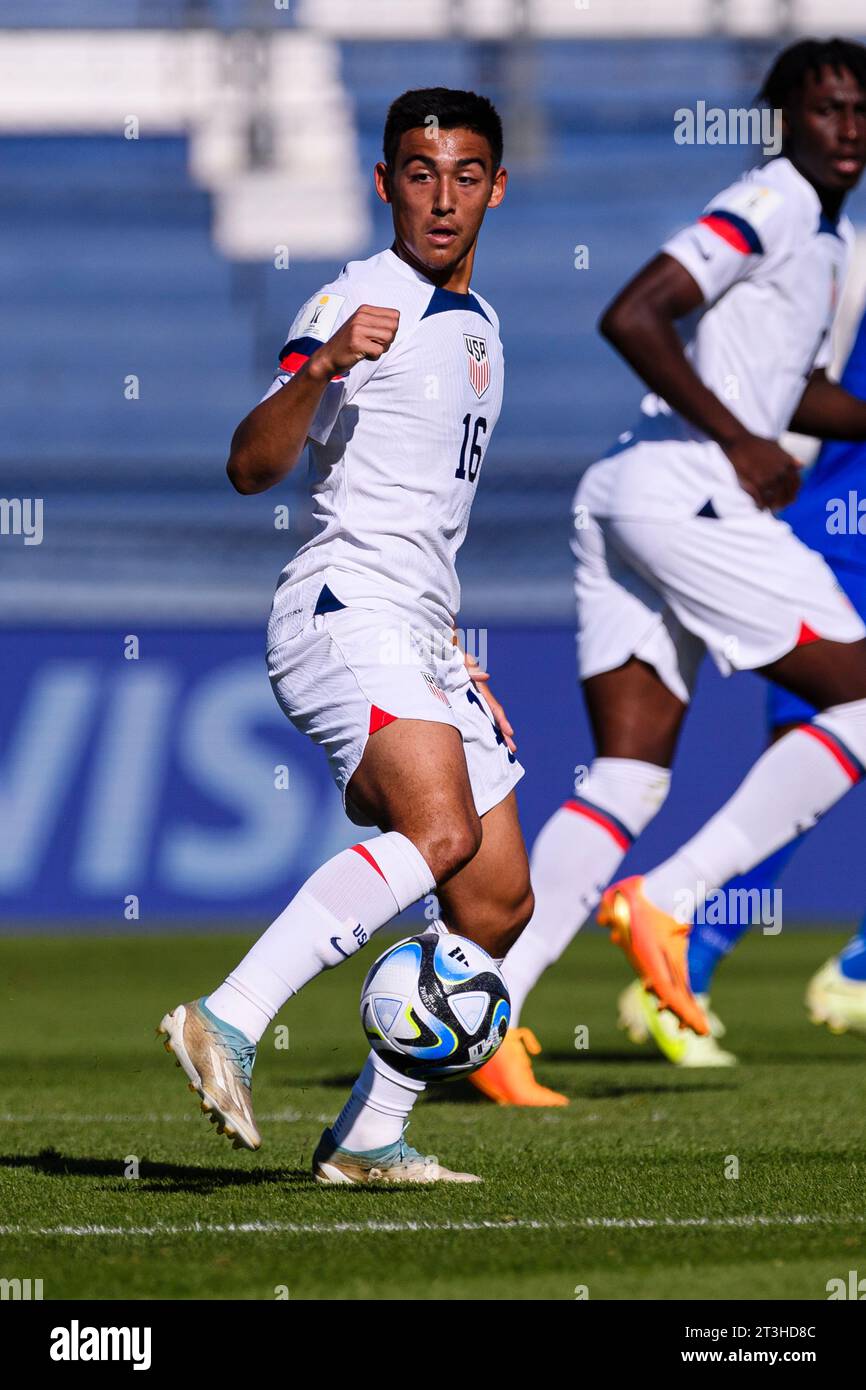 San Juan, Argentina - May 23: Owen Wolff of the United States controls ...