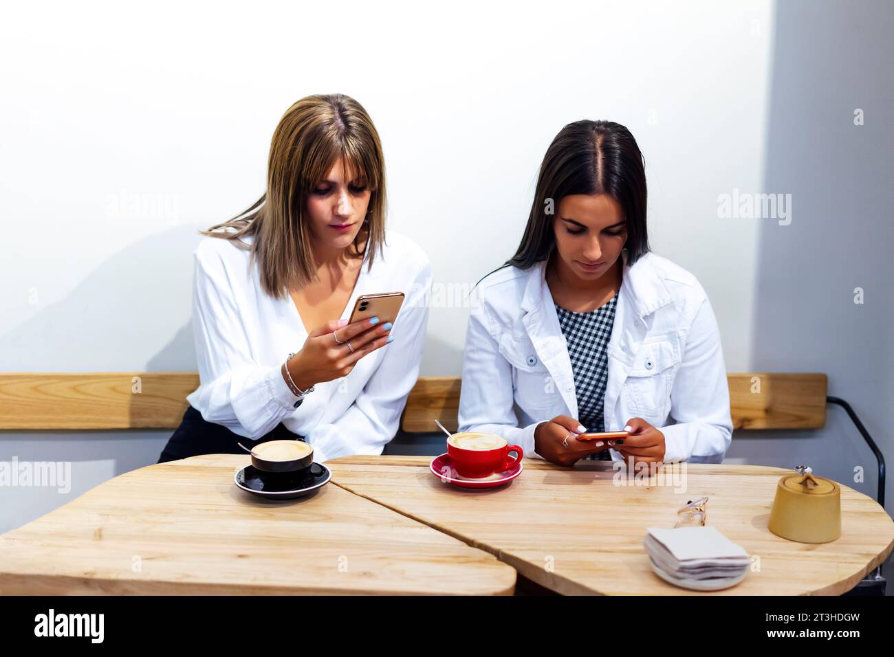 Smartphone mobile cell phone using reading texting checking looking app hi-res stock photography ...