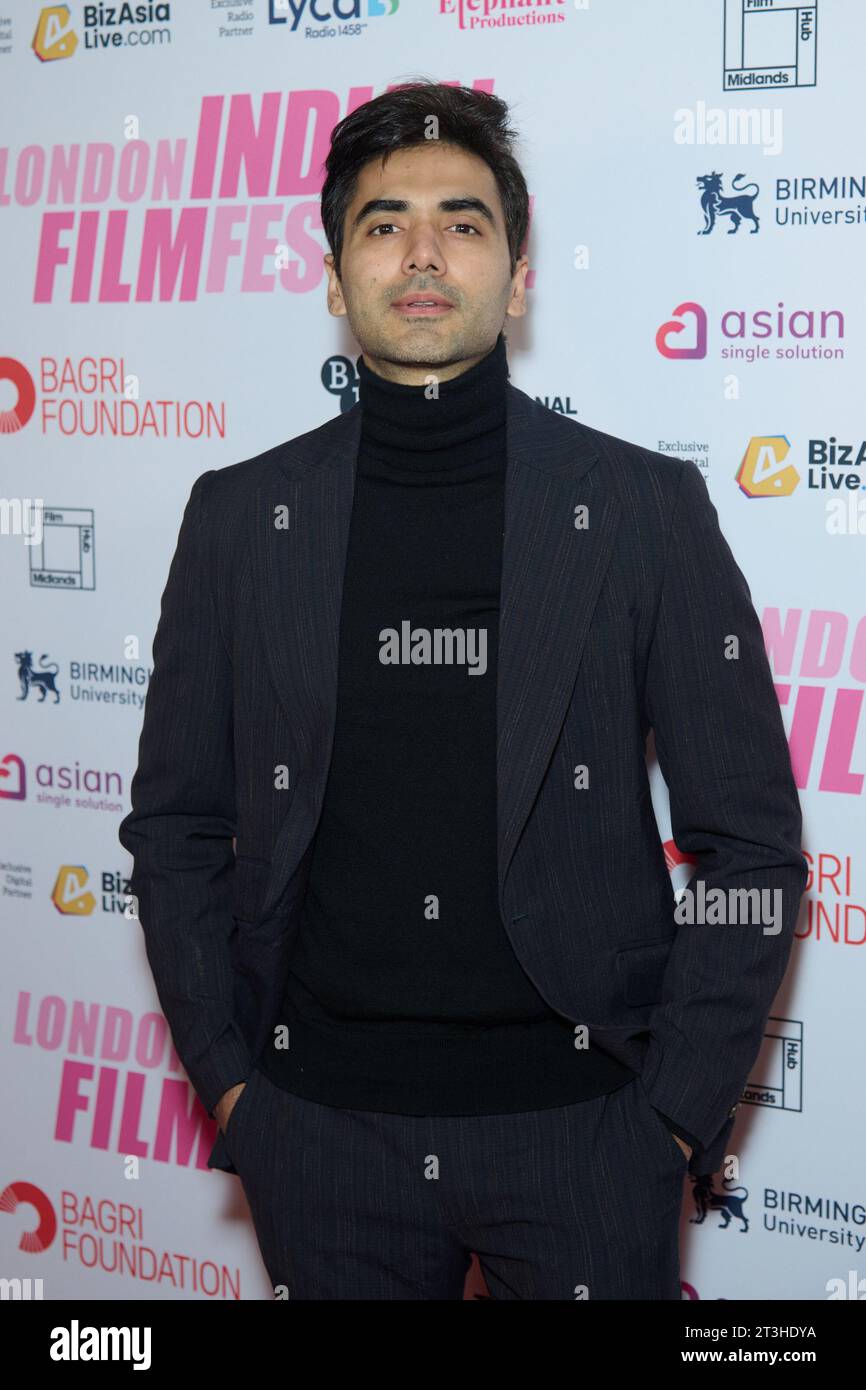 London, UK . 25 October, 2023 . Ishwak Singh pictured at the The London ...