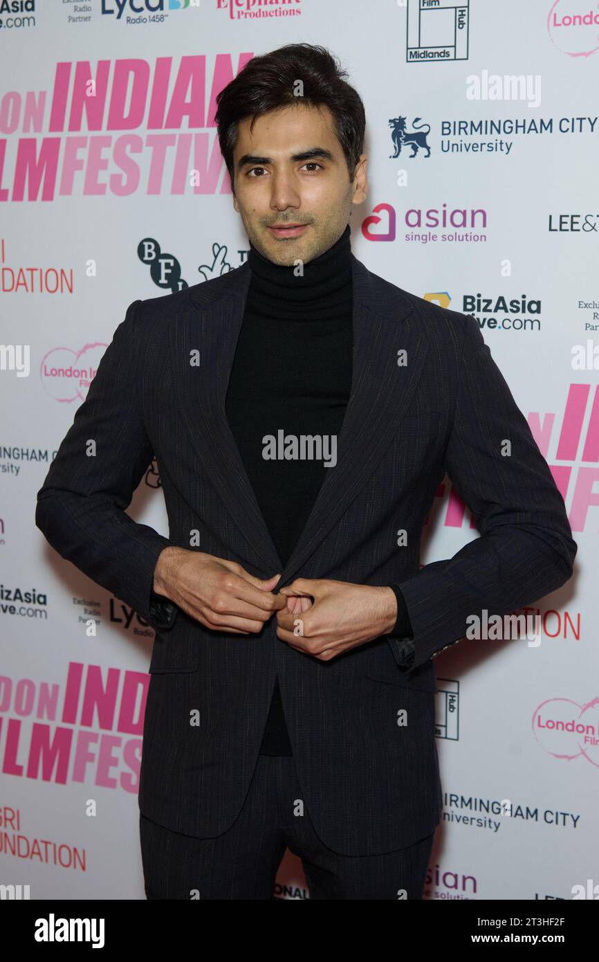 London, UK . 25 October, 2023 . Ishwak Singh pictured at the The London ...