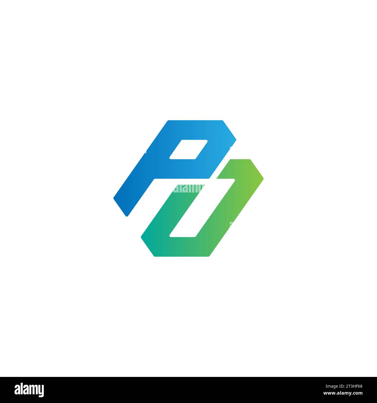 Po modern logo Stock Vector Images - Alamy