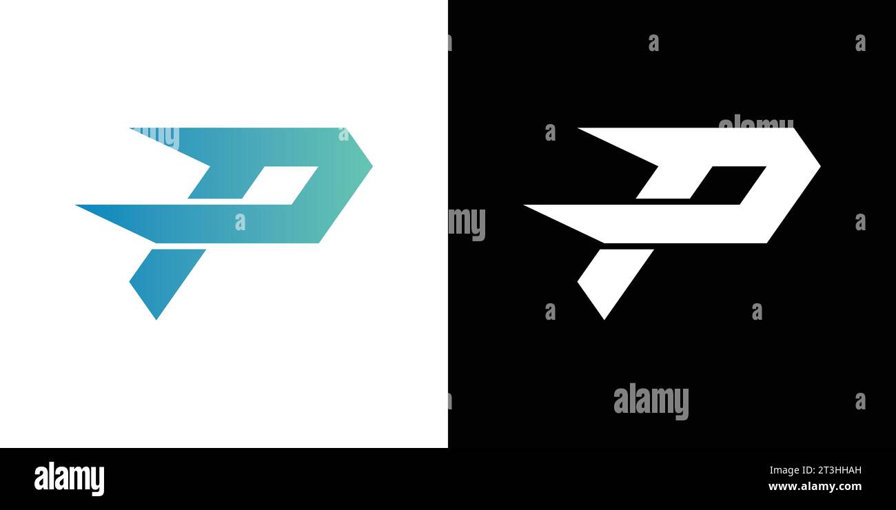 P Logo, P Monogram, Initial P Logo, Letter P Logo, Icon, Vector Stock ...