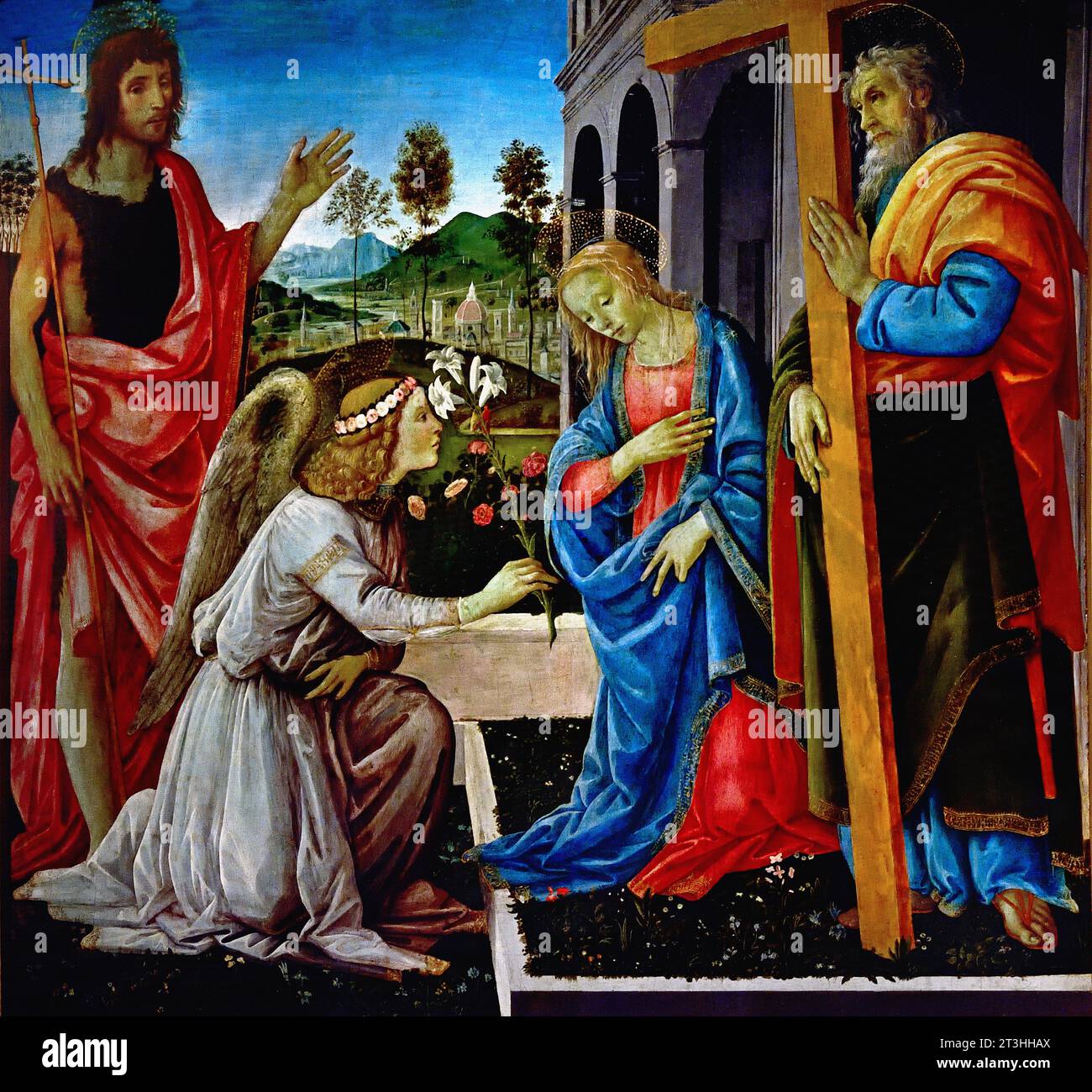 Filippino lippi st john the baptist hi-res stock photography and images - Alamy