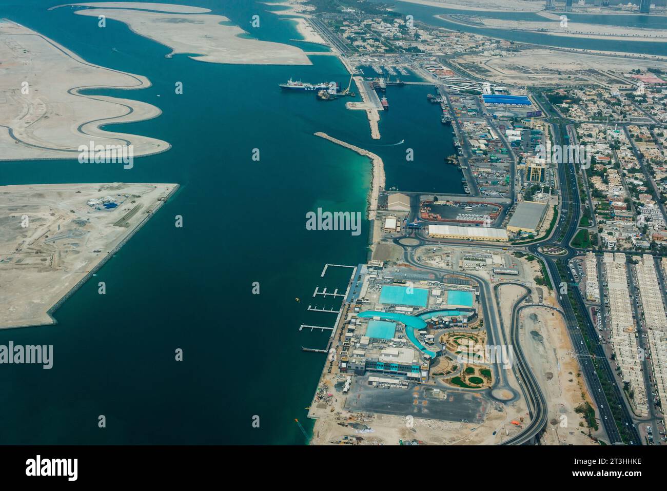 Aerial view dubai internet city hi-res stock photography and images - Alamy